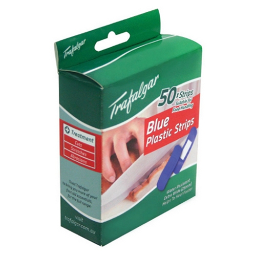 Blue Plastic Strips Detectable Band Aids | ABL Distribution