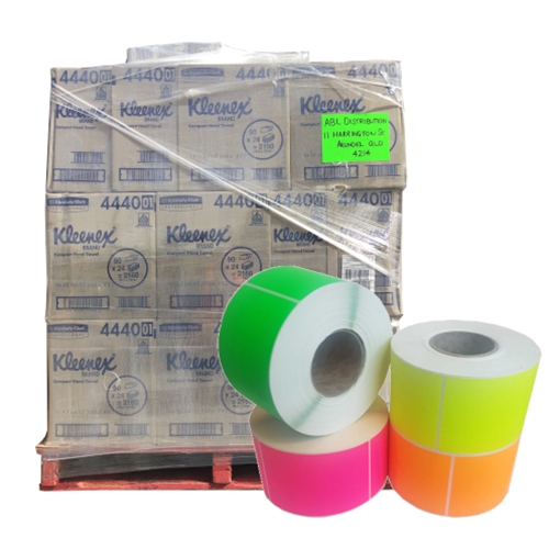 Plain Pallet Labels | ABL Distribution Pty Ltd