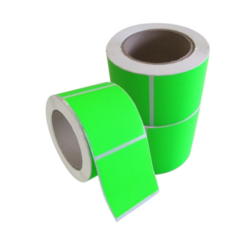 Plain Fluoro Green Labels | ABL Distribution Pty Ltd