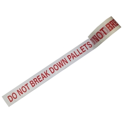 Buy 'Do Not Break Down Pallet' Printed Acrylic Tape Online | ABL ...