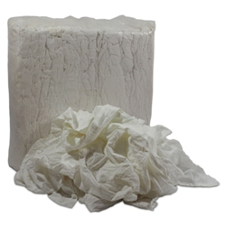 White Linen Sheeting Rags | ABL Distribution