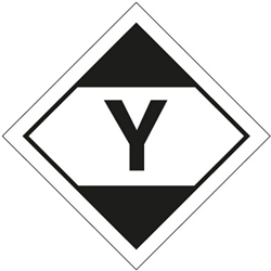 Dangerous Goods Transport Labels With Y | ABL Distribution